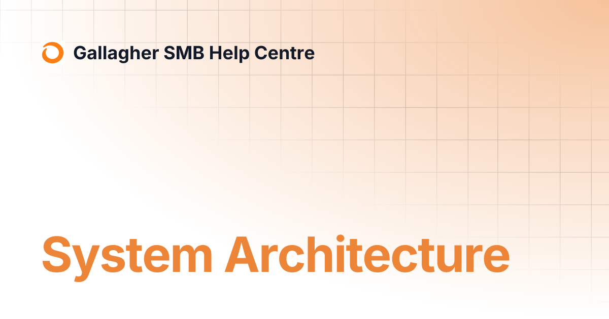 Gallagher SMB system | SMB Installer Portal